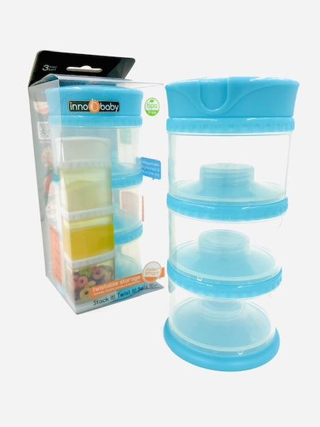 Stack N Seal Twistable 3 Tier Blue – Objects of Desire Artful Living